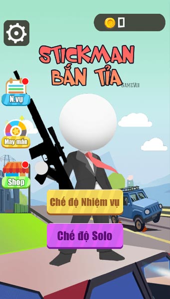 Game Stickman bắn tỉa - Game Vui