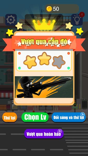 Game Stickman bắn tỉa - Game Vui
