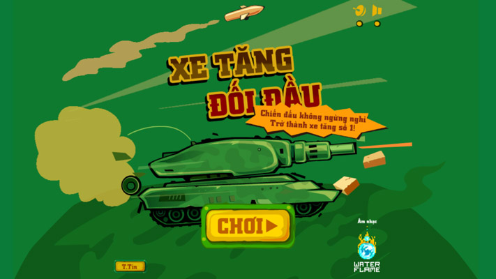Game Xe tăng đối đầu - Game Vui