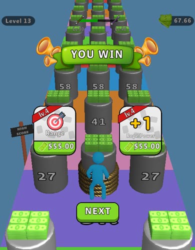 Game Stickman bắn dây - Game Vui