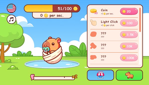 Game Capybara tiến hóa 3 - Game Vui
