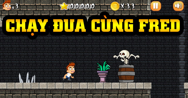 Game Chạy đua cùng Fred - Running Fred - Game Vui