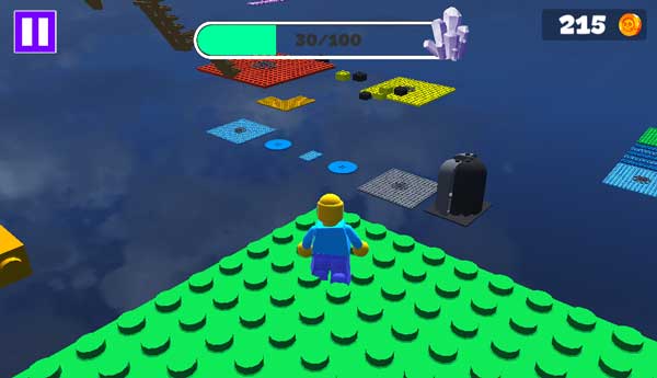 Game Lego Parkour - Game Vui