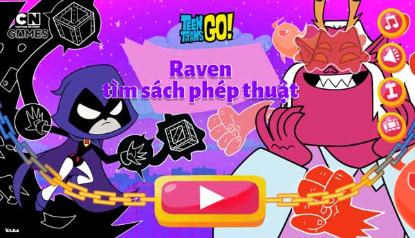 Game Raven tìm sách phép thuật - Game Vui