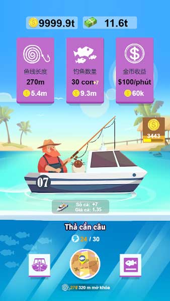 Game Câu cá biển sâu 2 - Game Vui