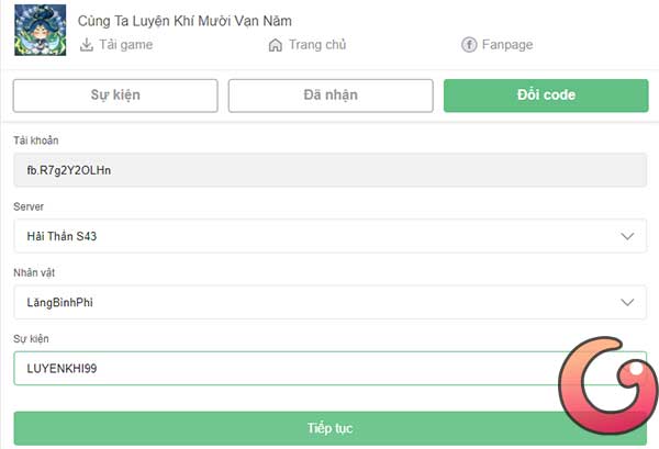 Tổng hợp code Cùng Ta Luyện Khí Mười Vạn Năm mới nhất tháng 10/2024