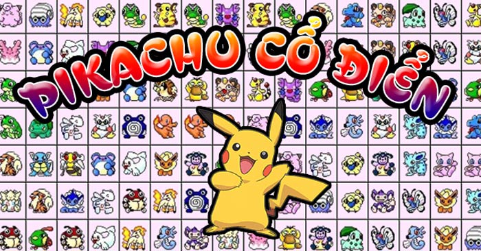 Game Pikachu cổ điển - Game Vui