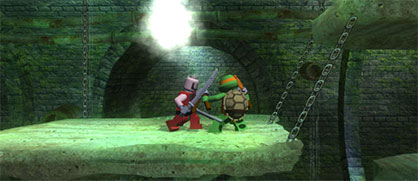 Game Ninja rùa hành động - TMNT Shell Shocked - Game Vui